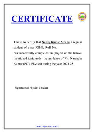sample file for Physics Project 2024-25demo.pdf