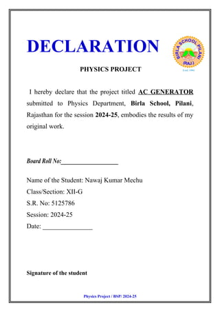 sample file for Physics Project 2024-25demo.docx