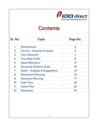 Sample financial plan (1) | PDF | Free Download
