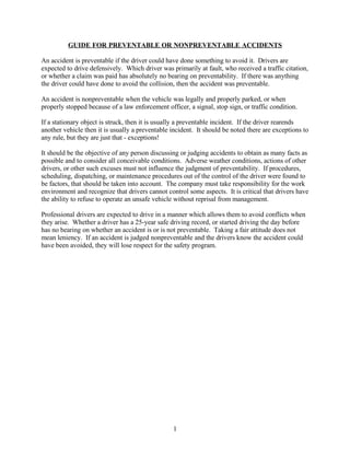 Sample Fleet Safety Program | DOC