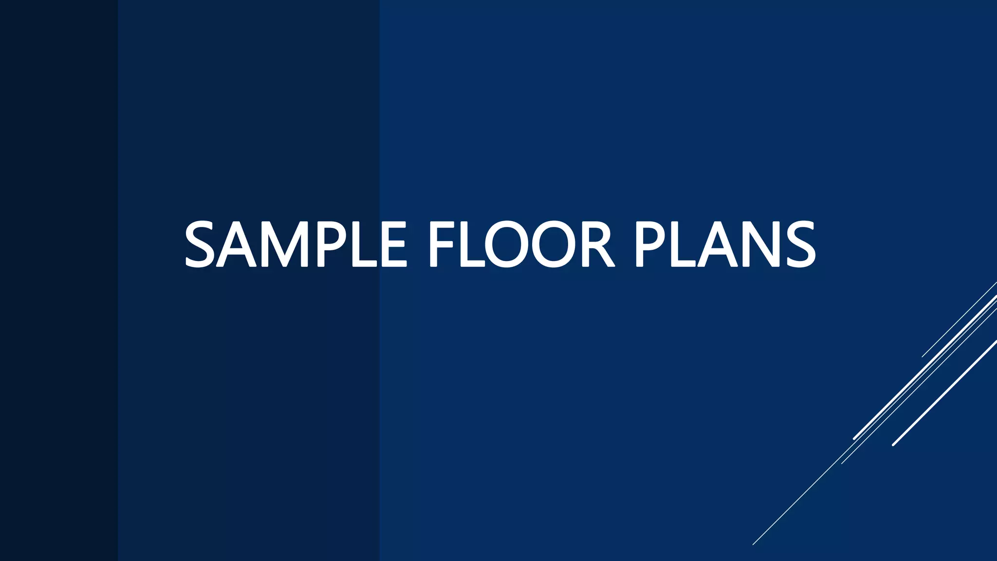 VBBS Sample Floor Plans.pptx