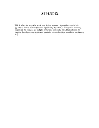 Sample foodbusinessplanoklahomastate | DOCX