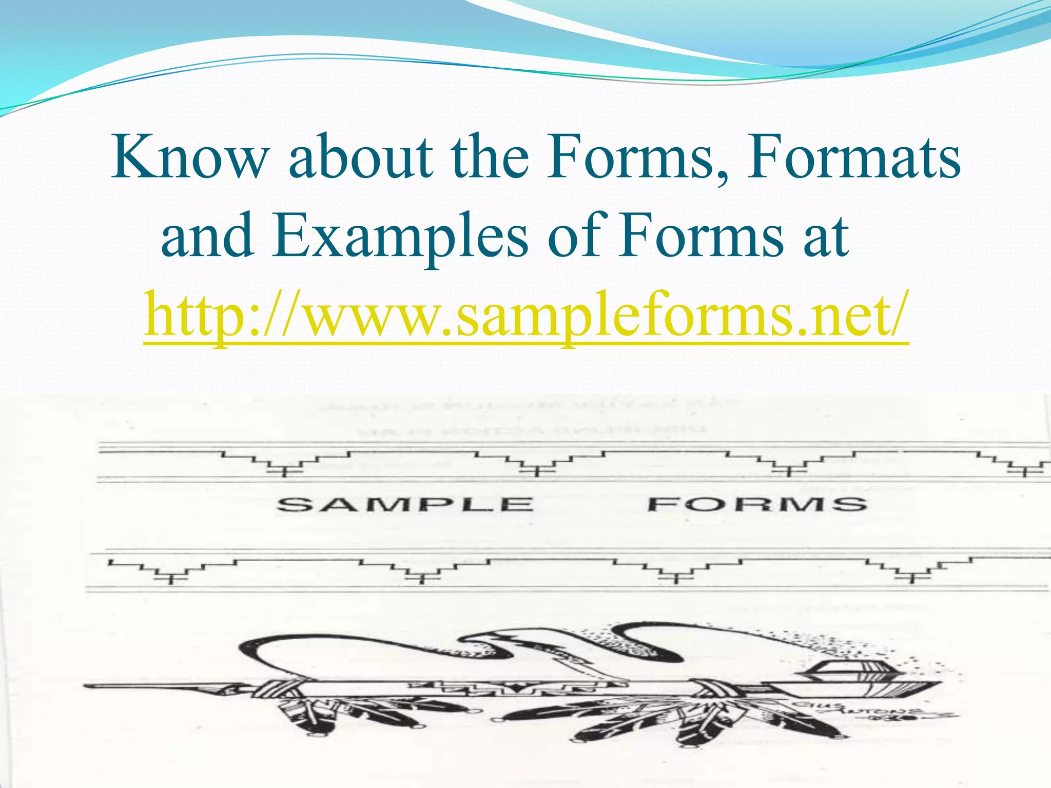 Sample forms | PPSX