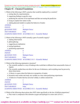 Test Bank Chemistry, An Atoms First Approach 3rd Edition by Zumdahl.pdf