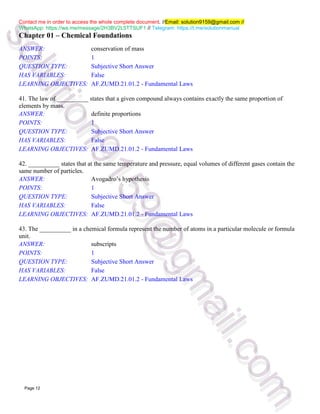 Test Bank Chemistry, An Atoms First Approach 3rd Edition by Zumdahl.pdf