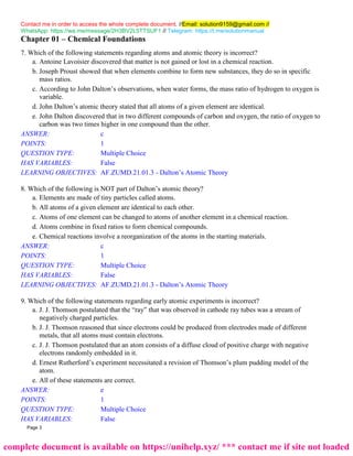 Test Bank Chemistry, An Atoms First Approach 3rd Edition by Zumdahl.pdf