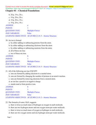 Test Bank Chemistry, An Atoms First Approach 3rd Edition by Zumdahl.pdf