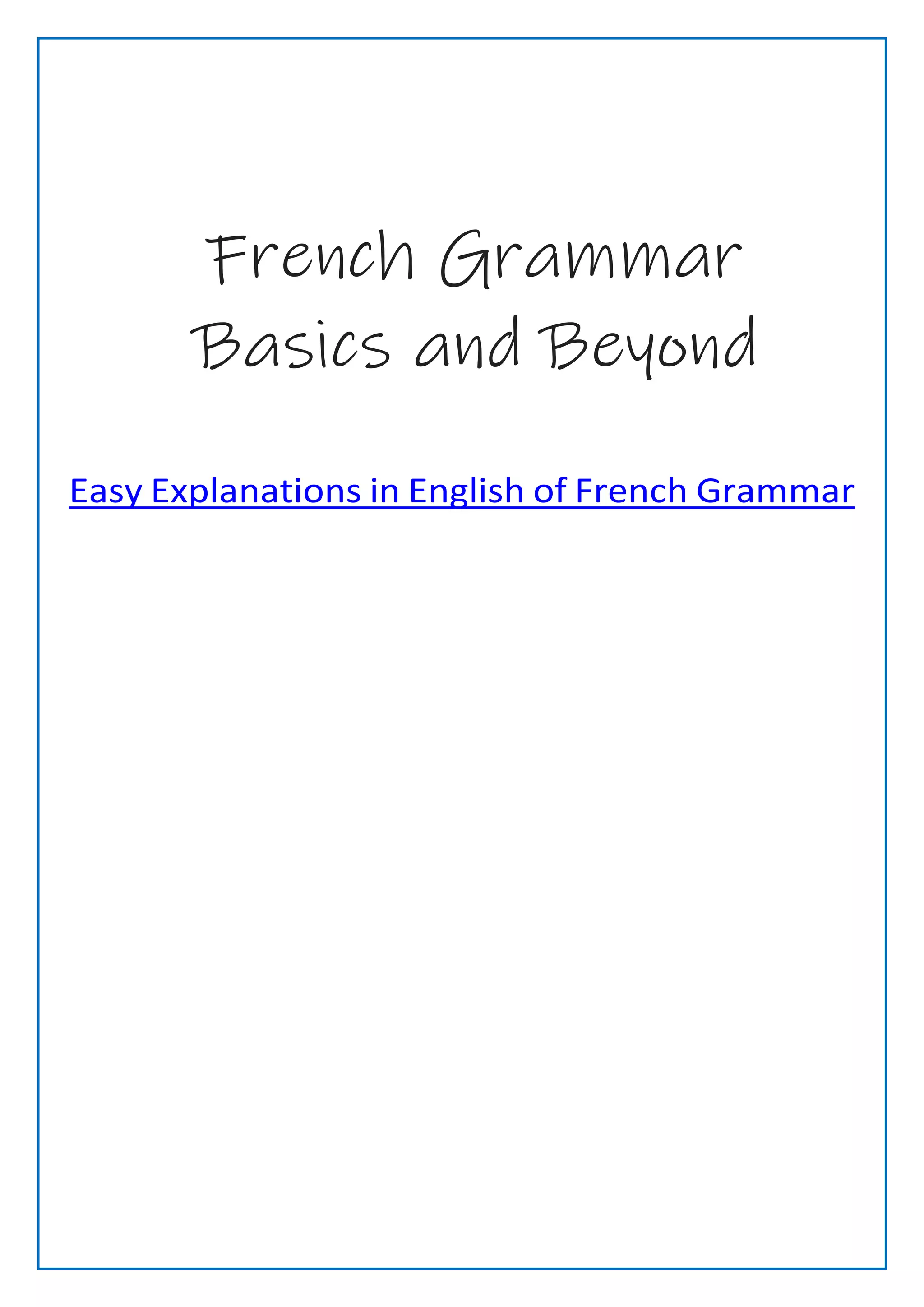 french made simple | PDF