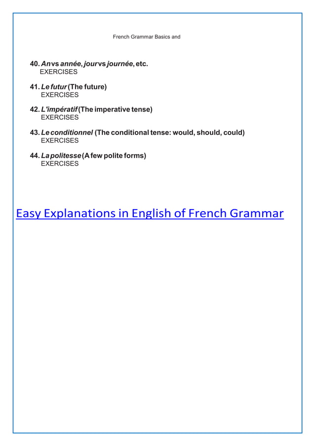 french made simple | PDF
