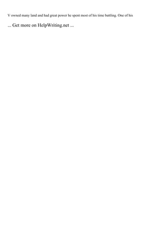 Sample Ged Writing Essay Topics | PDF