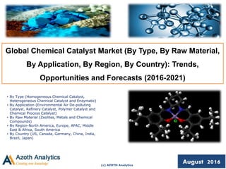 Global chemical catalyst market | PPT