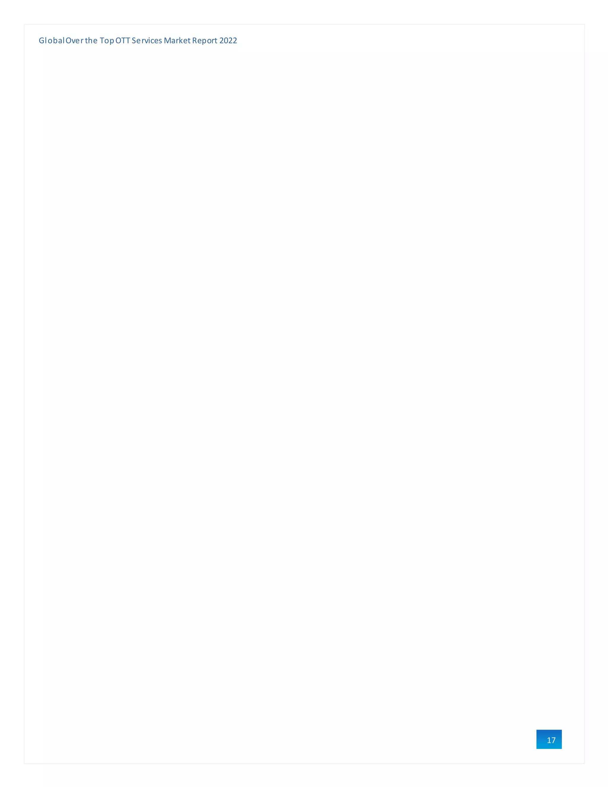 Sample Global Over the Top OTT | PDF