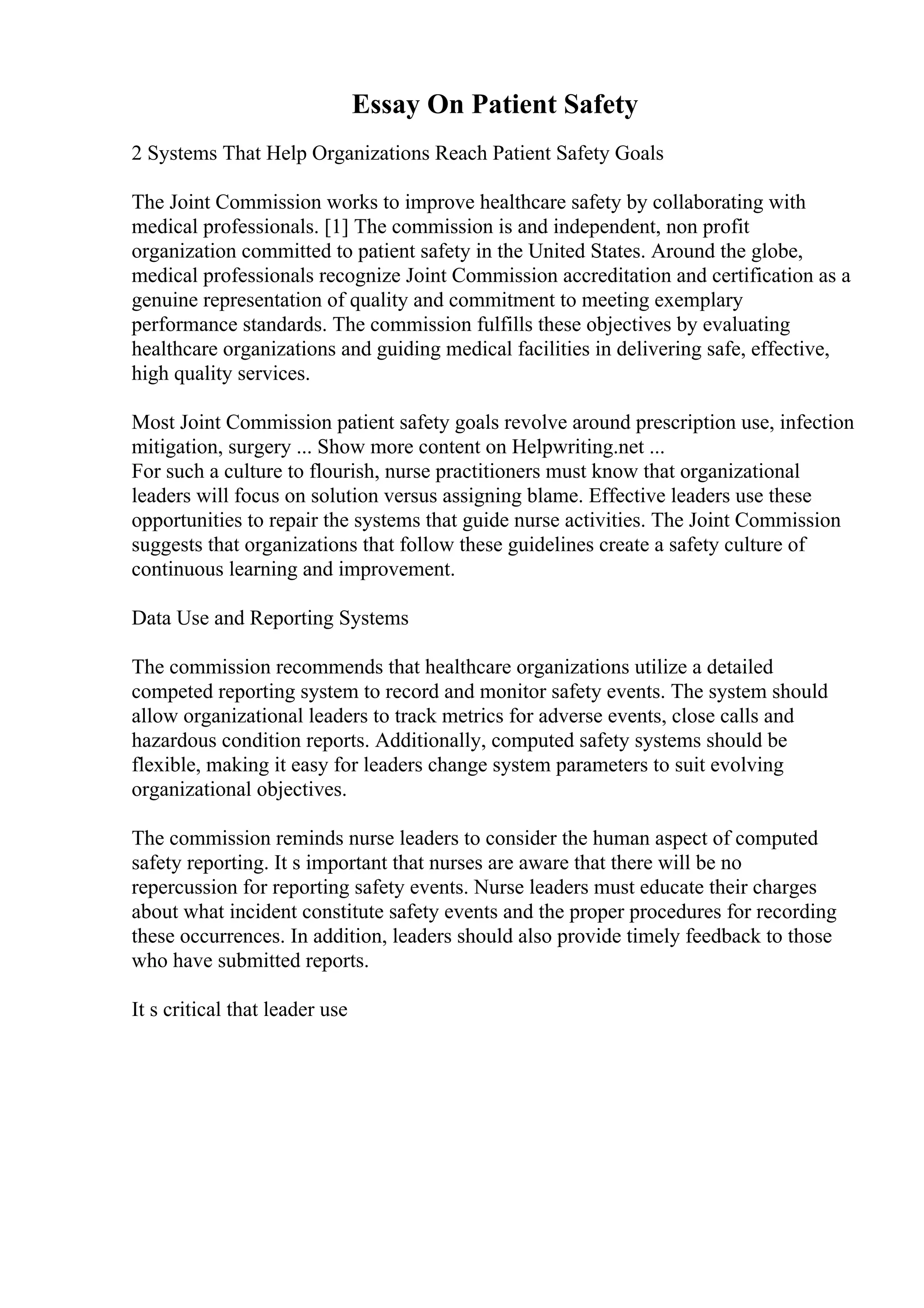 Sample Graduate Admission Essay | PDF