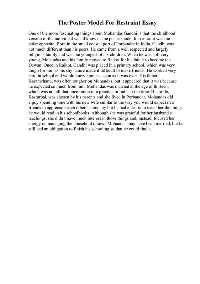 Sample Graduate Admission Essay | PDF