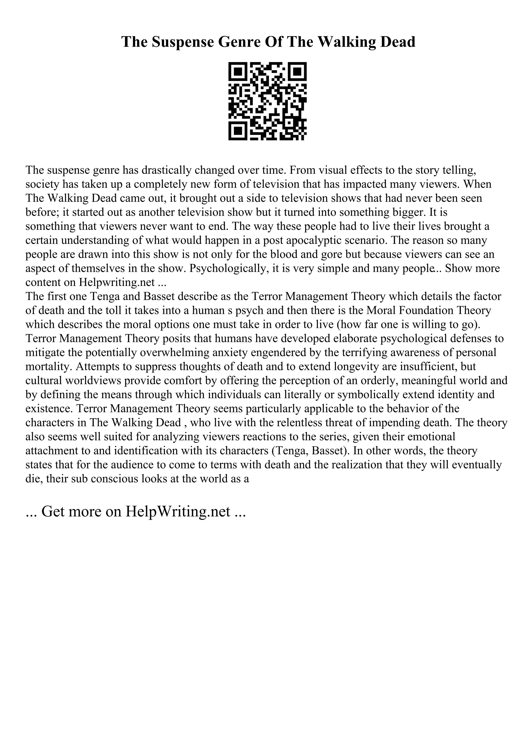 Sample Graduate School Admission Essay | PDF