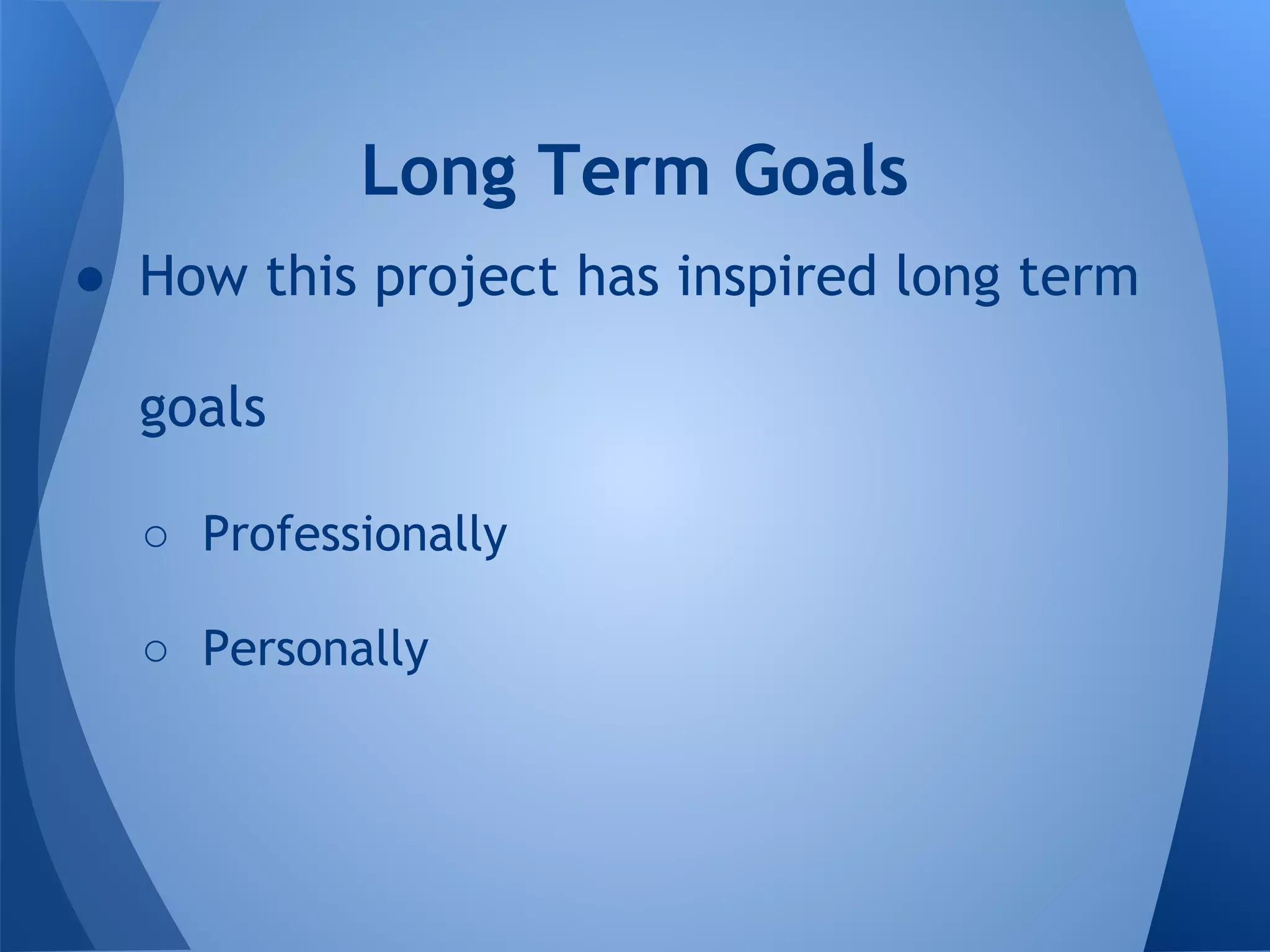 Sample graduation project presentation | PDF