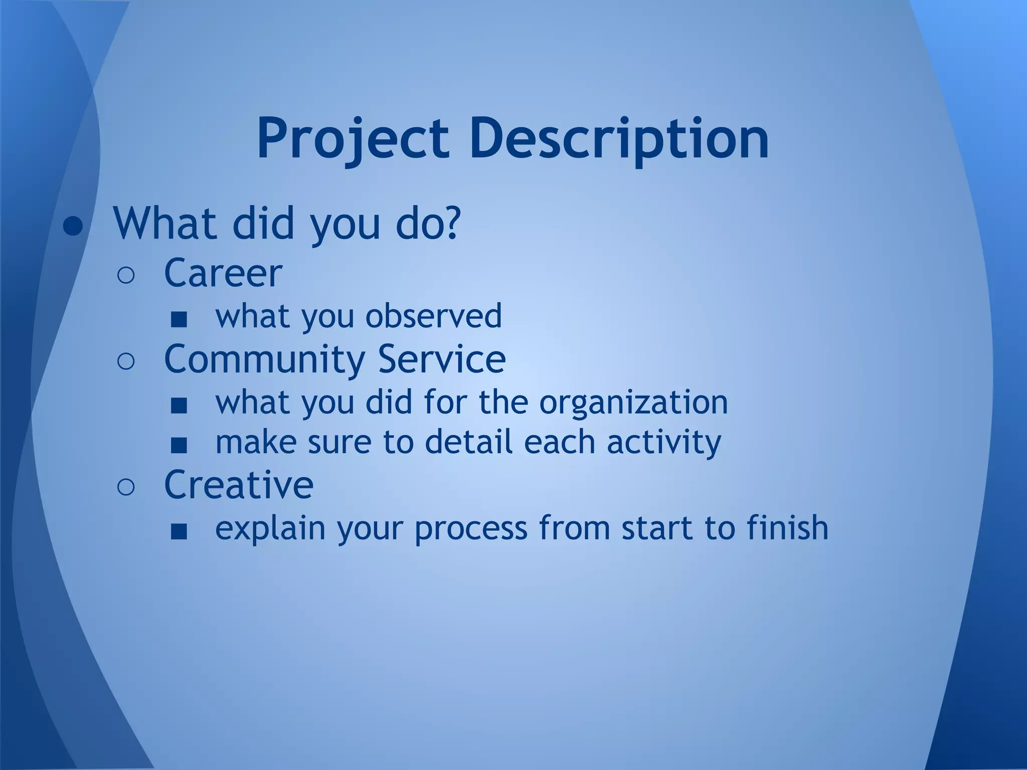 Sample graduation project presentation | PDF