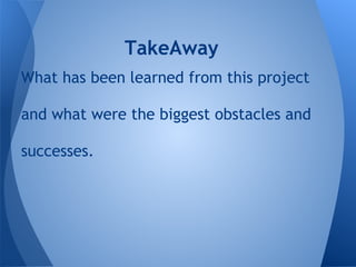 Sample graduation project presentation | PDF