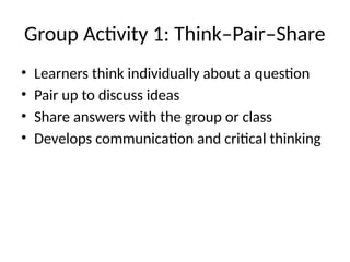 Sample Group Activities PPT AND OTHER INDIVIDUAL ACTIVITIES .pptx