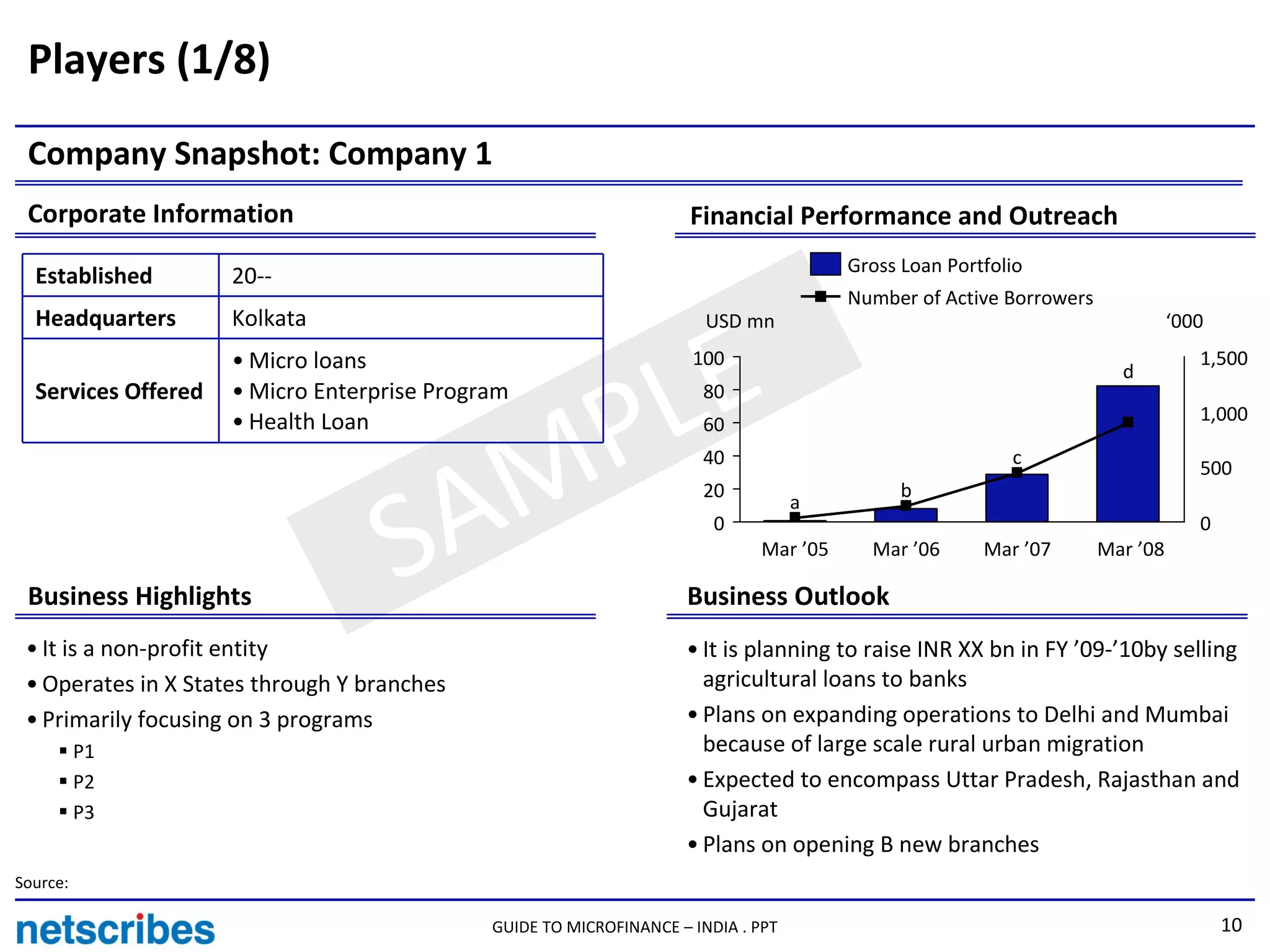 Sample guide tomicrofinance | PDF