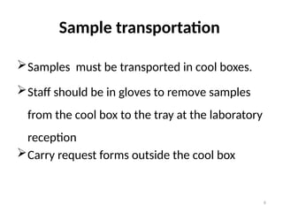 sample handling training 21042022 accurate | PPTX