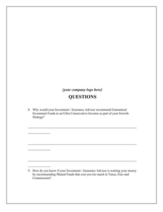 Sample Seminar Handout | DOC