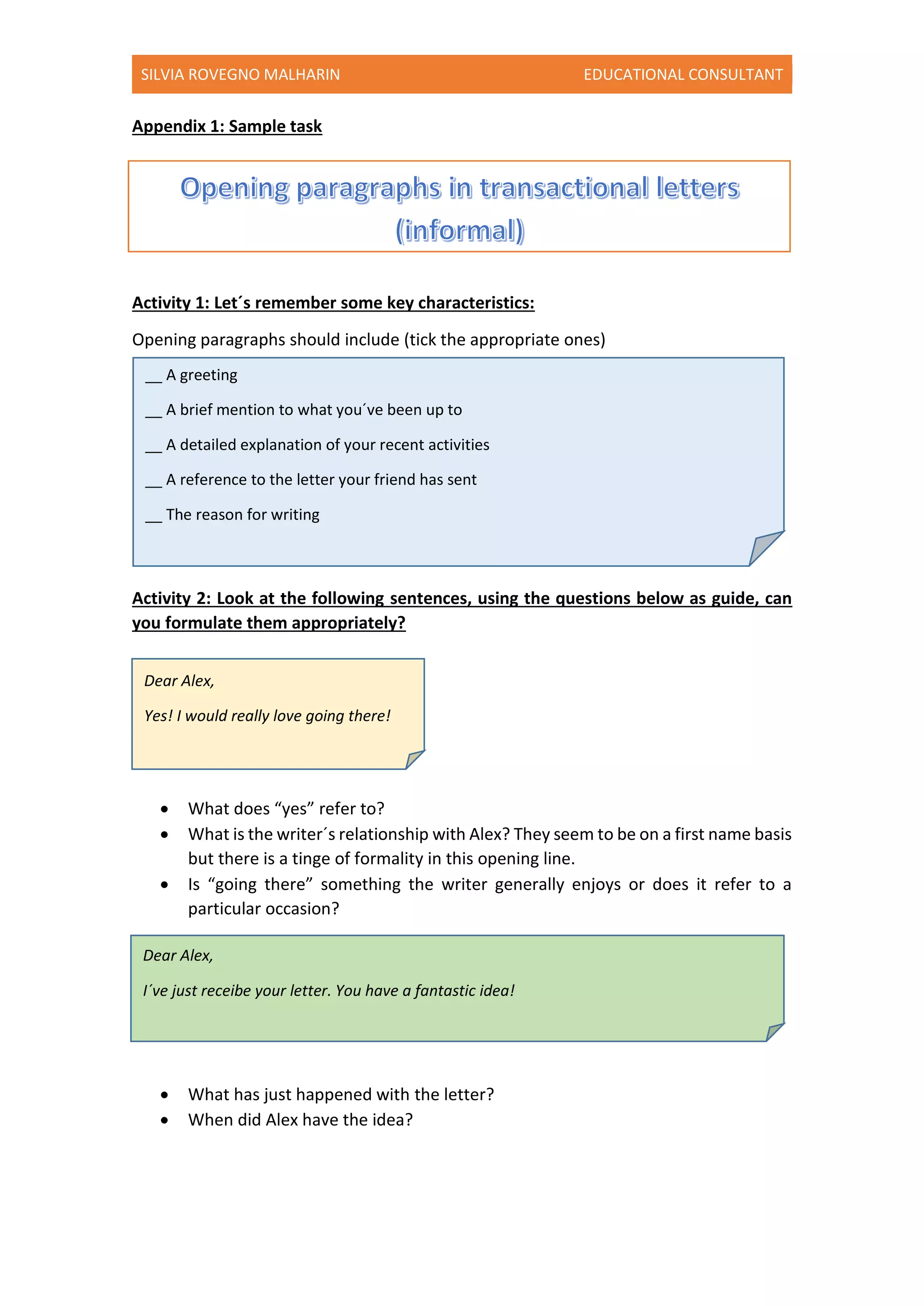 Metalinguistic feedback sample handout | PDF