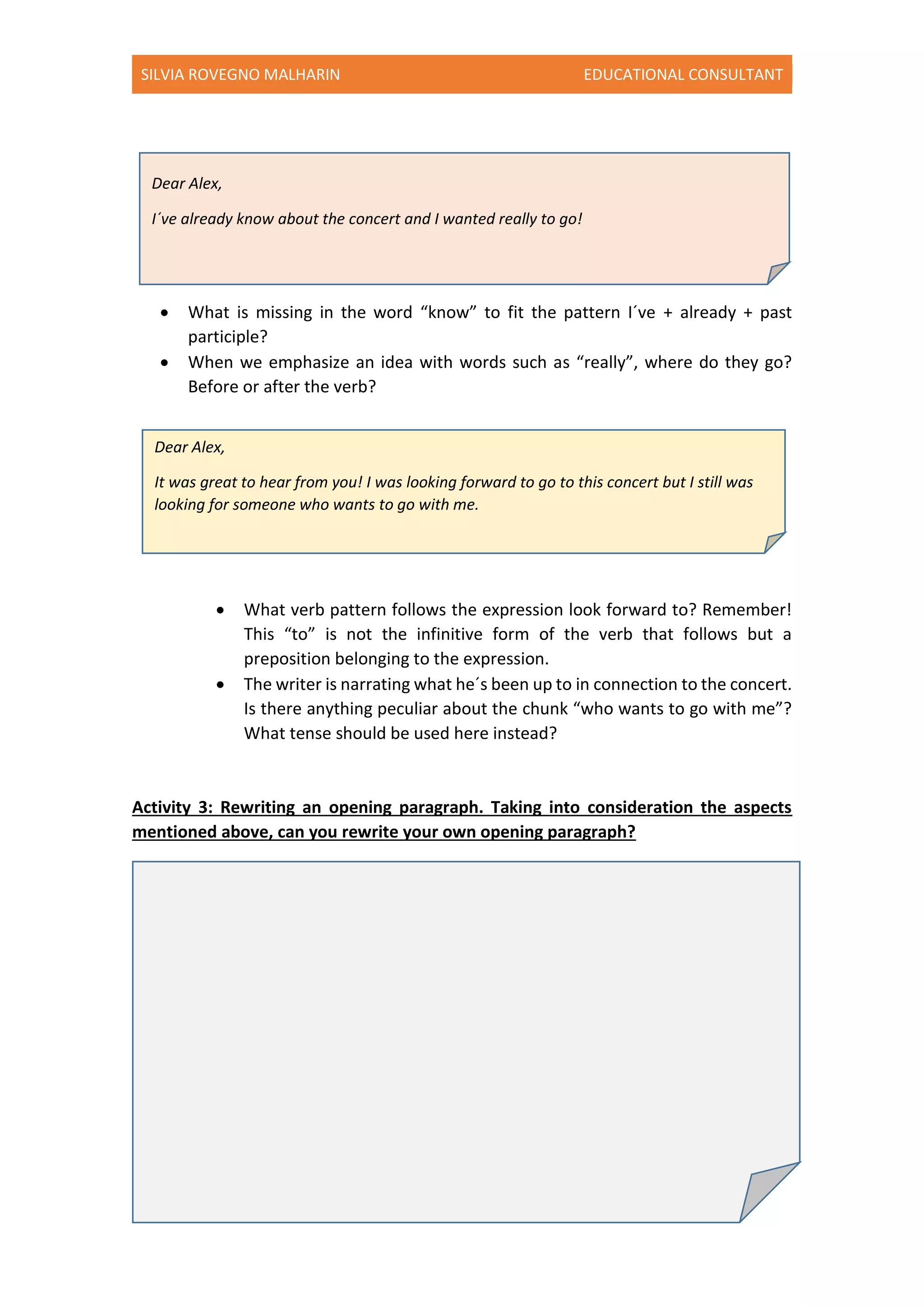 Metalinguistic feedback sample handout | PDF