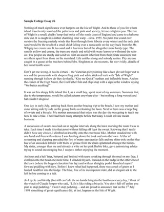 Real Harvard Essays | PDF