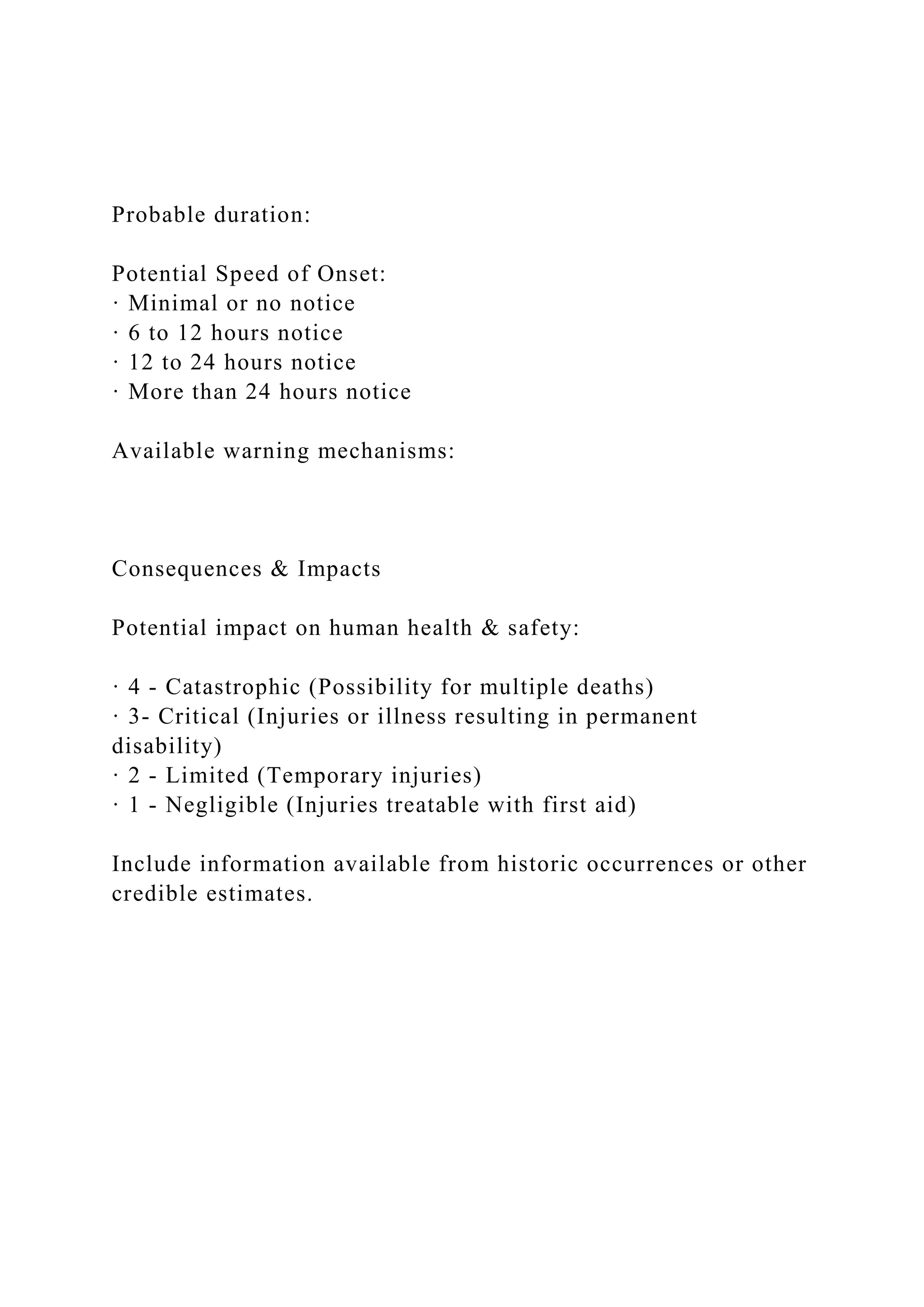 Sample Hazard ProfileHazard Analysis WorksheetHazard _________.docx
