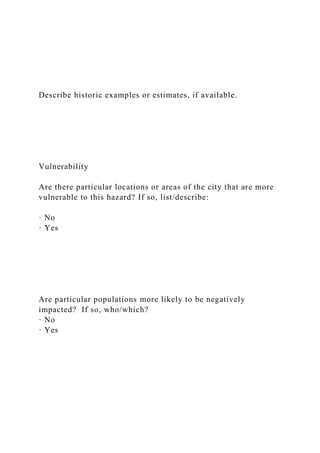 Sample Hazard ProfileHazard Analysis WorksheetHazard _________.docx