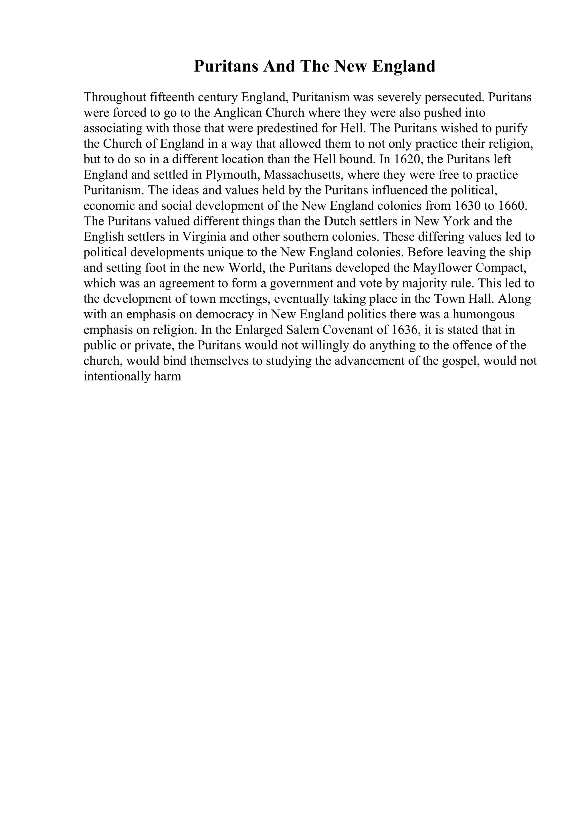 Sample History Essay | PDF