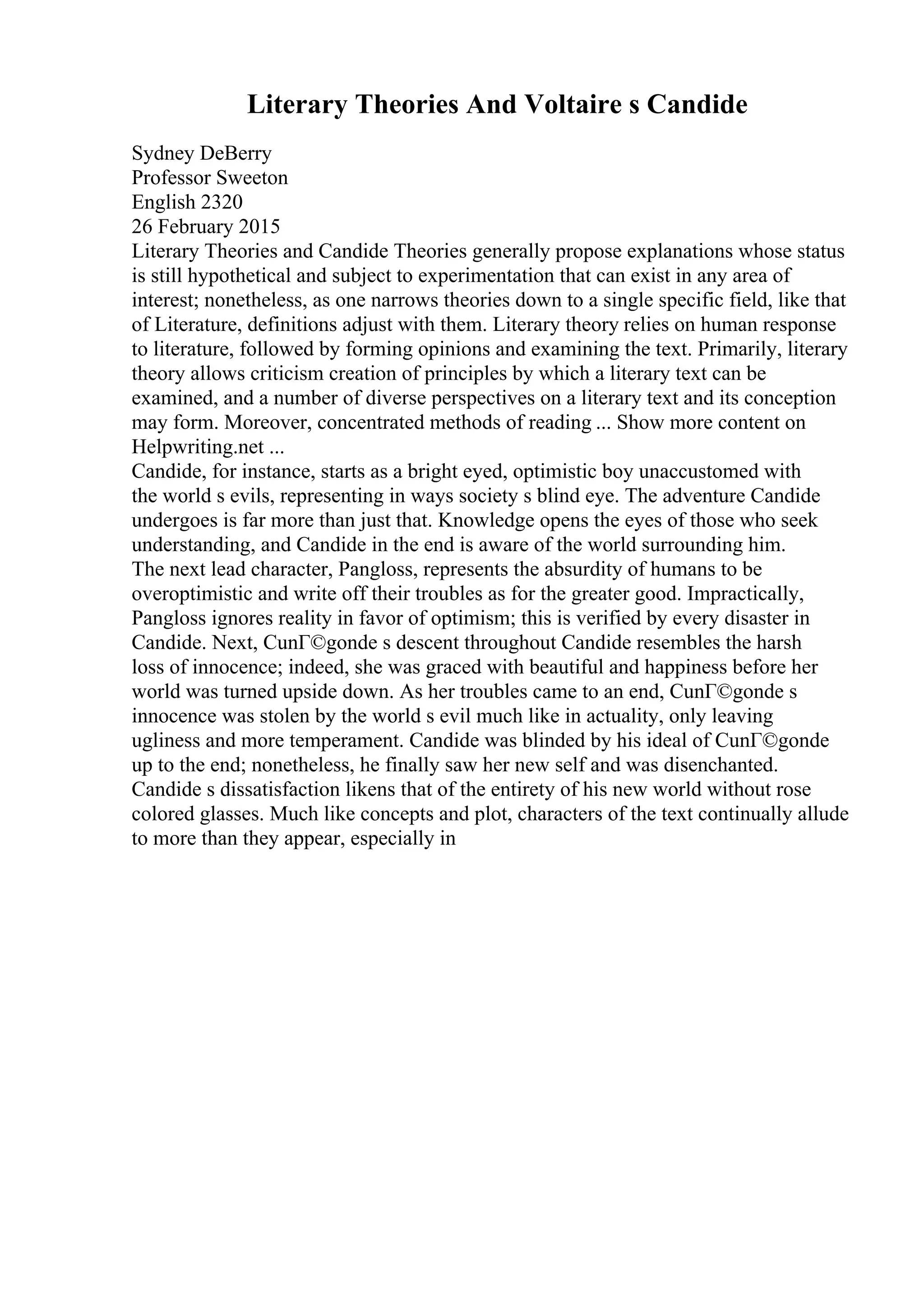 Sample History Essay | PDF