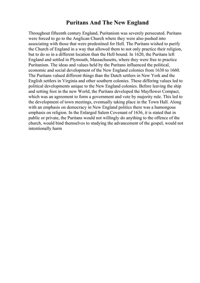 Sample History Essay | PDF