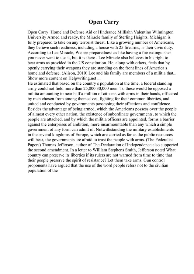 Sample History Essay | PDF