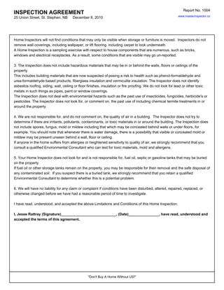 Sample home inspection report | PDF
