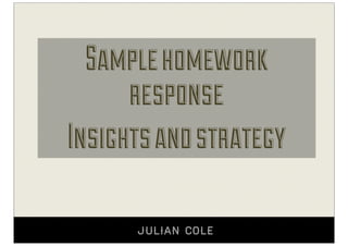 Sample Homework Example | PDF