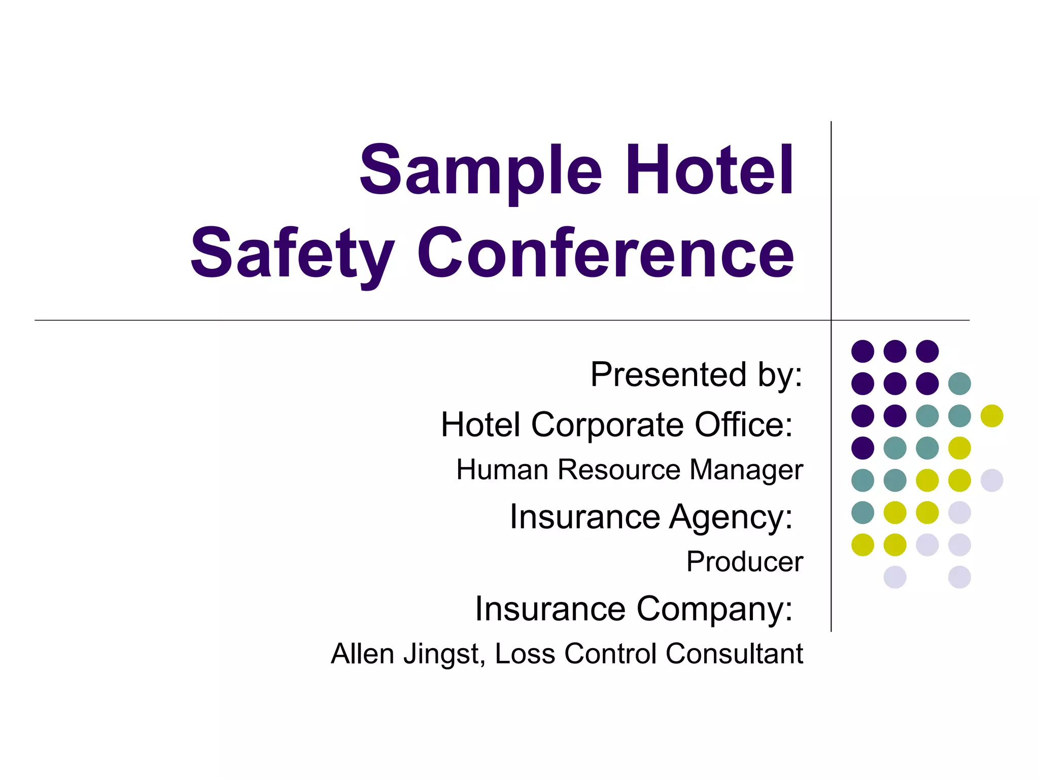 Sample Hotel Saf Cof 1 09r | PPT