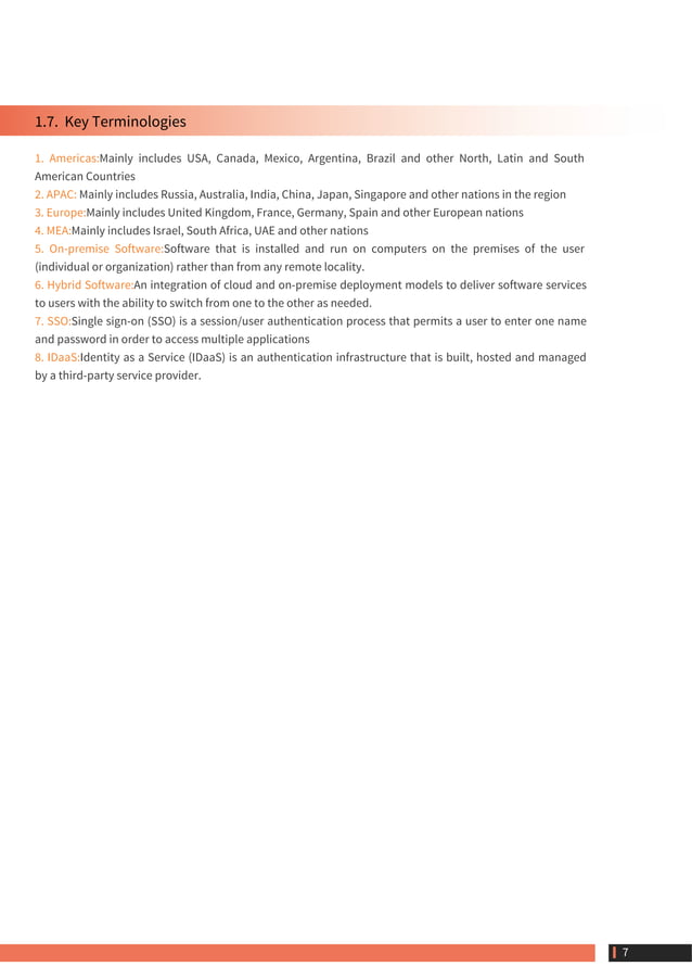 Identity Access Management(IAM) - Government Market Report | PDF ...