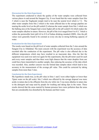 Sample IB ESS EE 4 | PDF