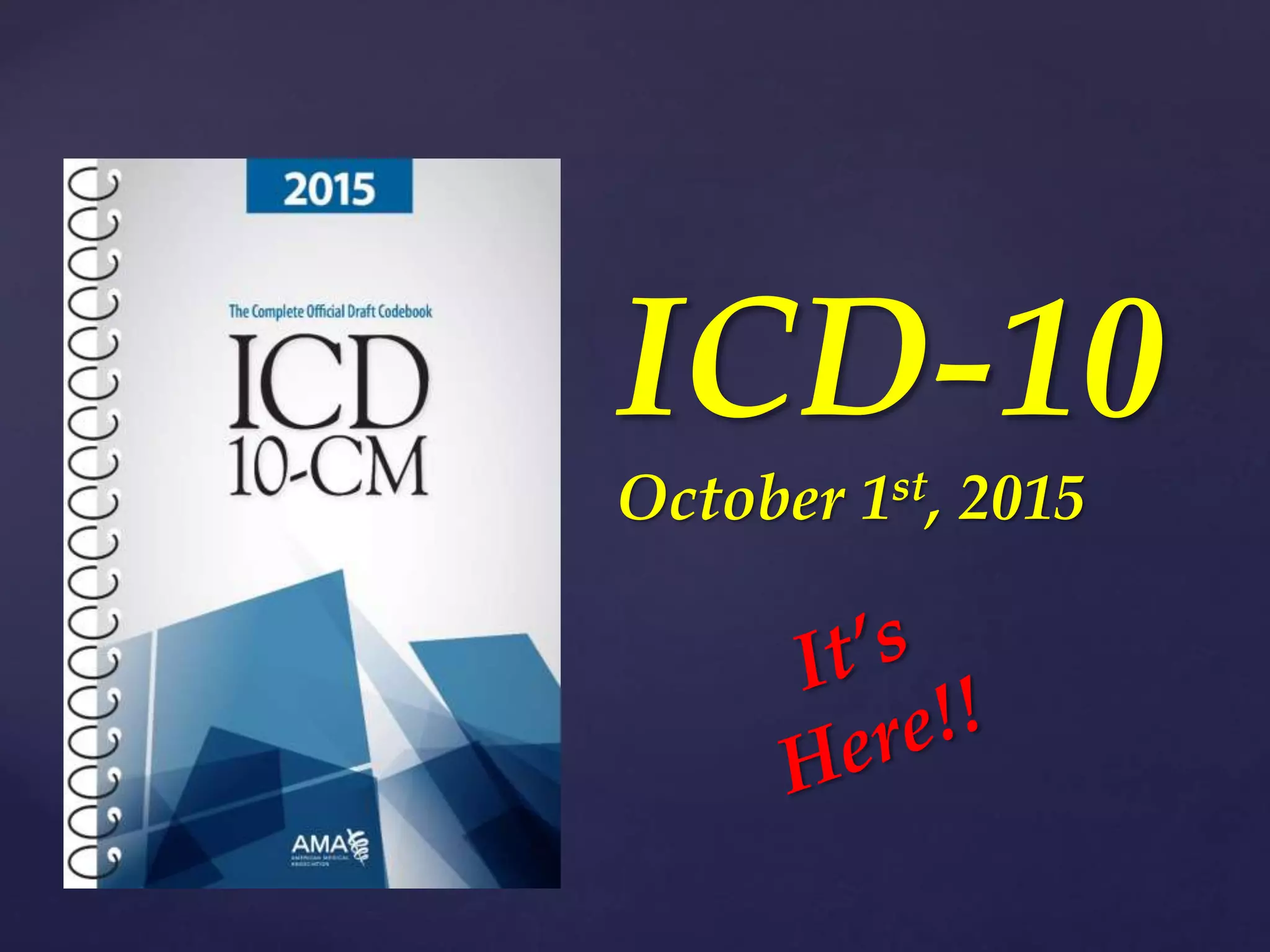 ICD 10 | PPTX