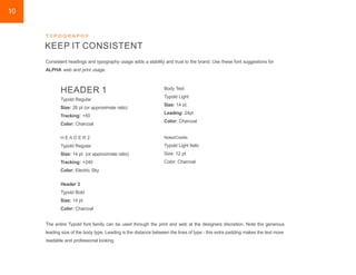 Sample identity style guide | PPT