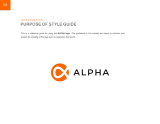 Sample identity style guide | PPT