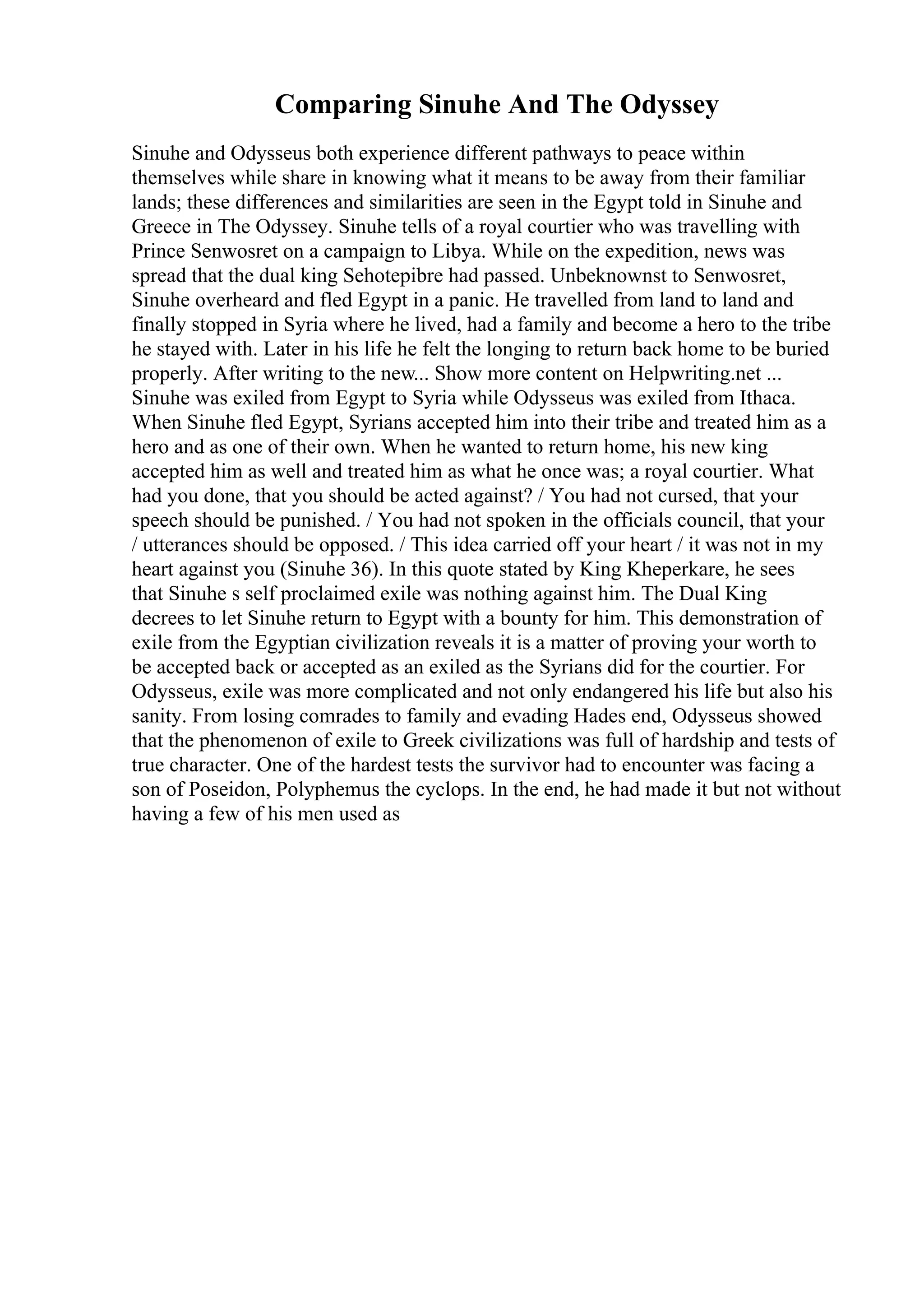 Sample Informative Essay Examples | PDF