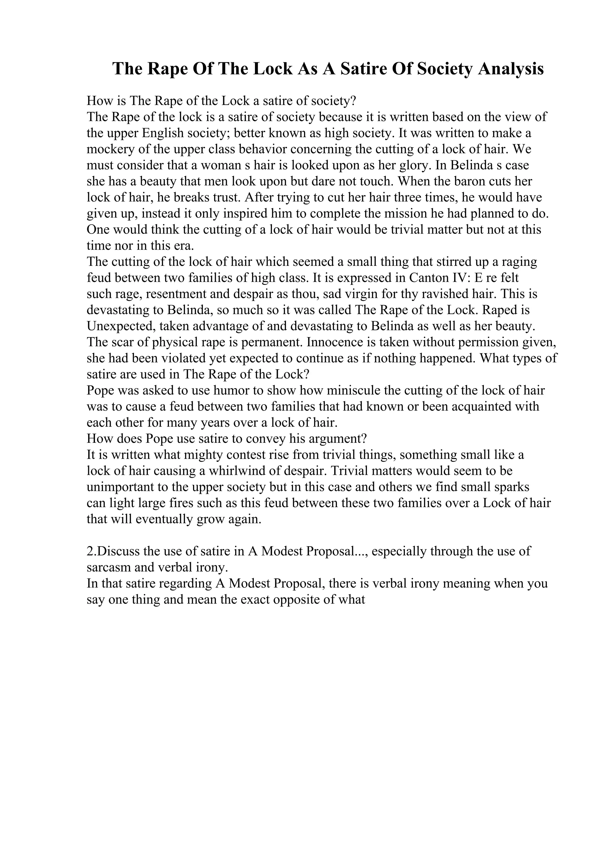 Sample Informative Essay Examples | PDF