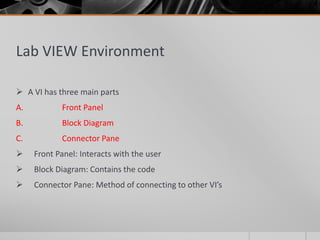 Sample instrument using lab view abhijeet agarwal-1 | PPTX | Computer ...
