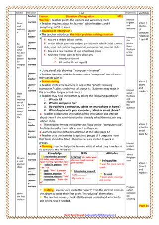 Sample integration ms 1 level seq 1 | PDF