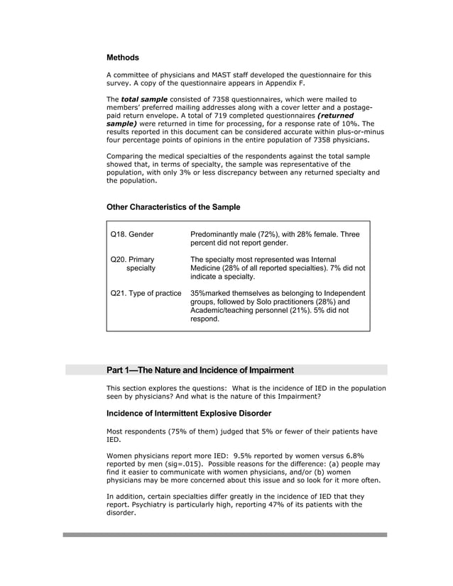 Sample Intermit Explosive Disorder | PDF