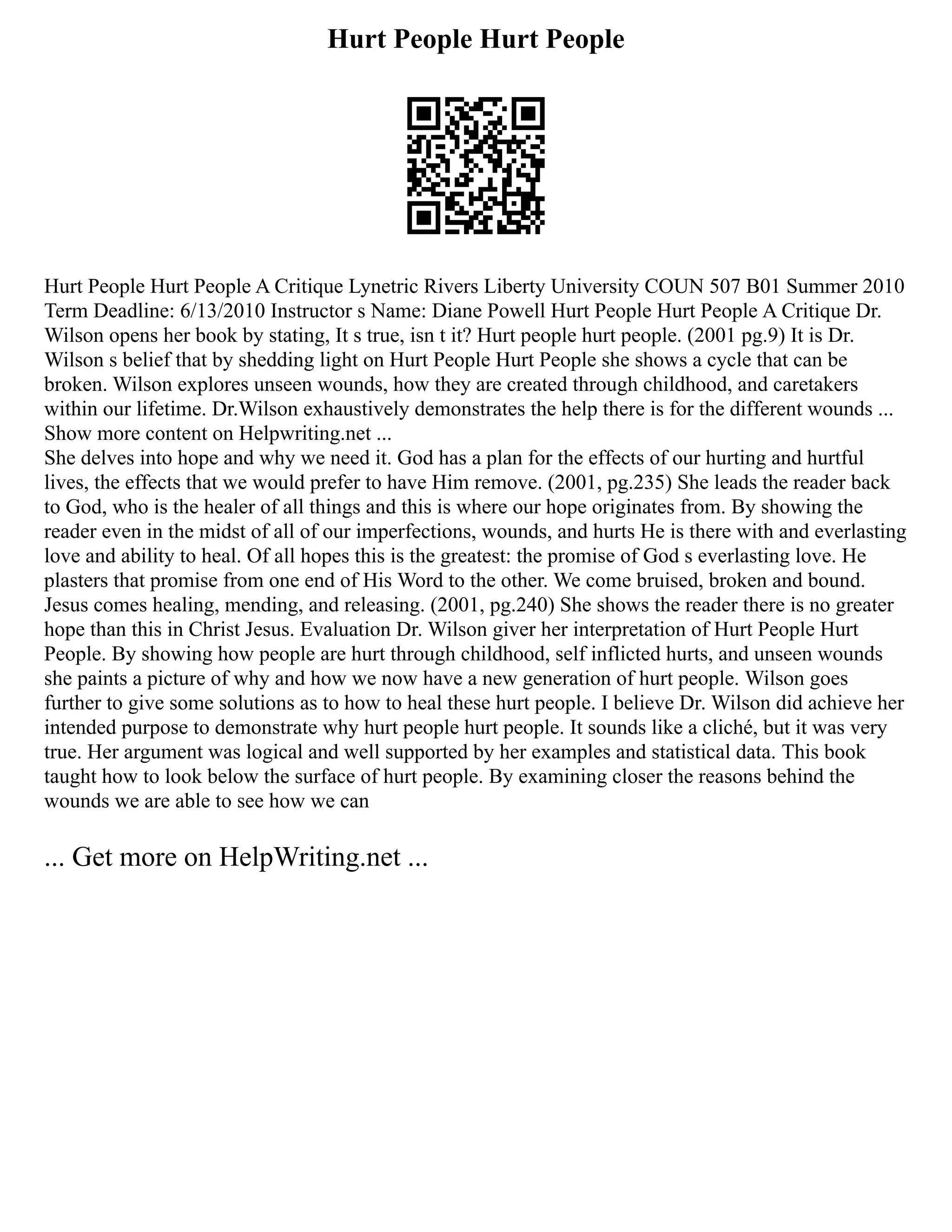 Sample Interview Essay The Document Template | PDF