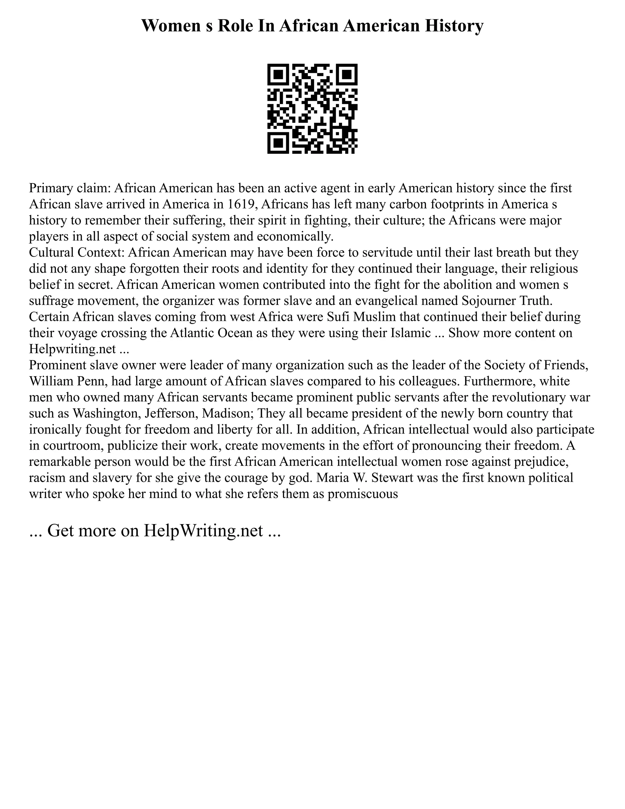 Sample Interview Paper | PDF